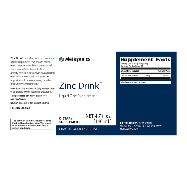Zinc Drink™ Liquid Zinc Supplement – Shop Amwell